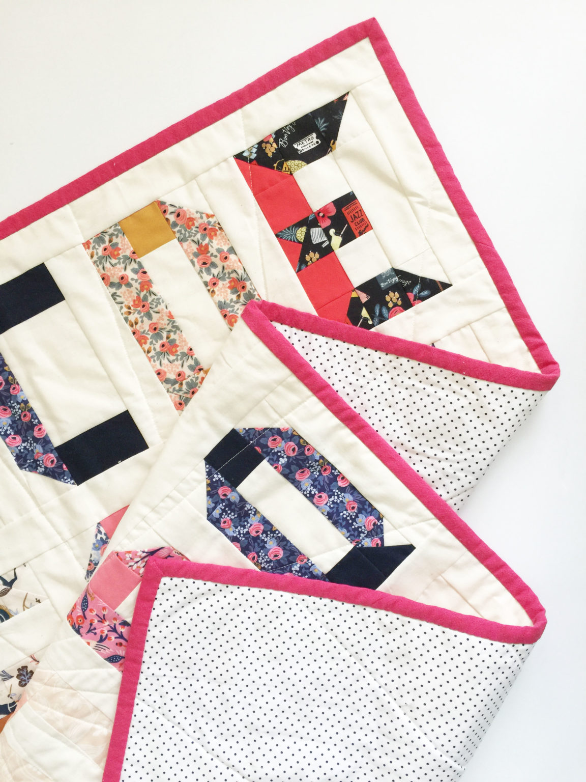 Alphabet quilt blocks … ribbon letter edition – Patch + Dot