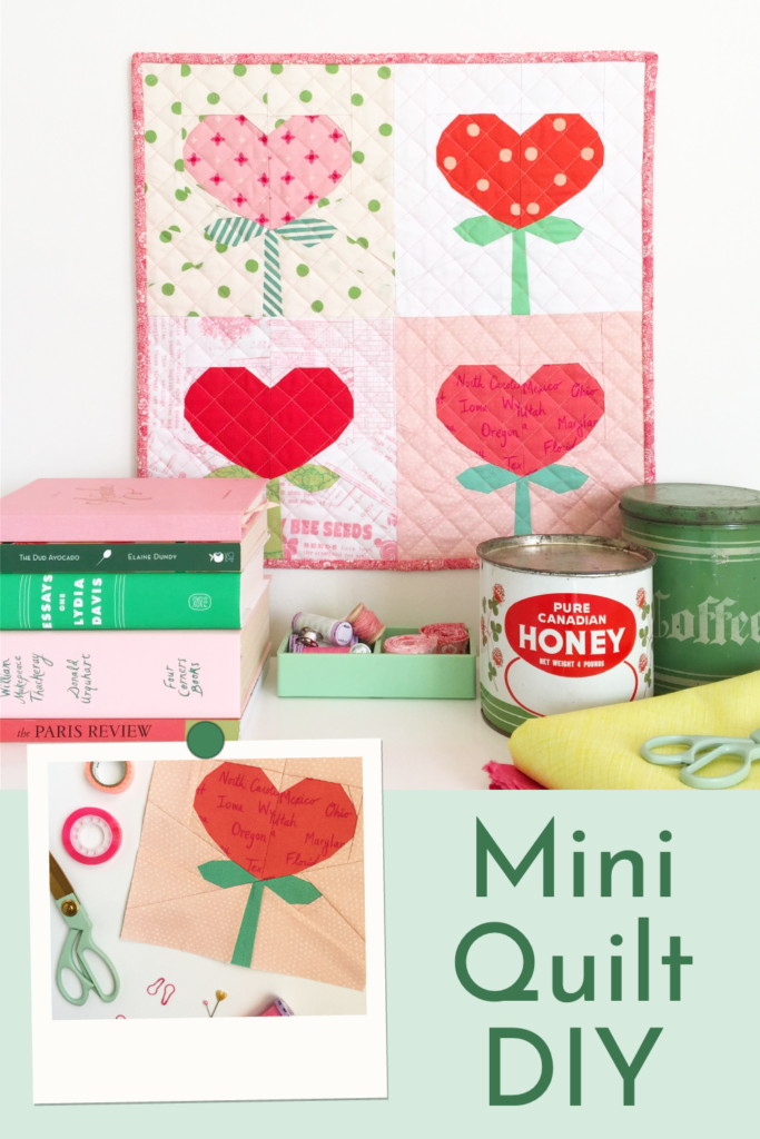 Mini Quilt Patterns (three great projects for beginners) – Patch + Dot