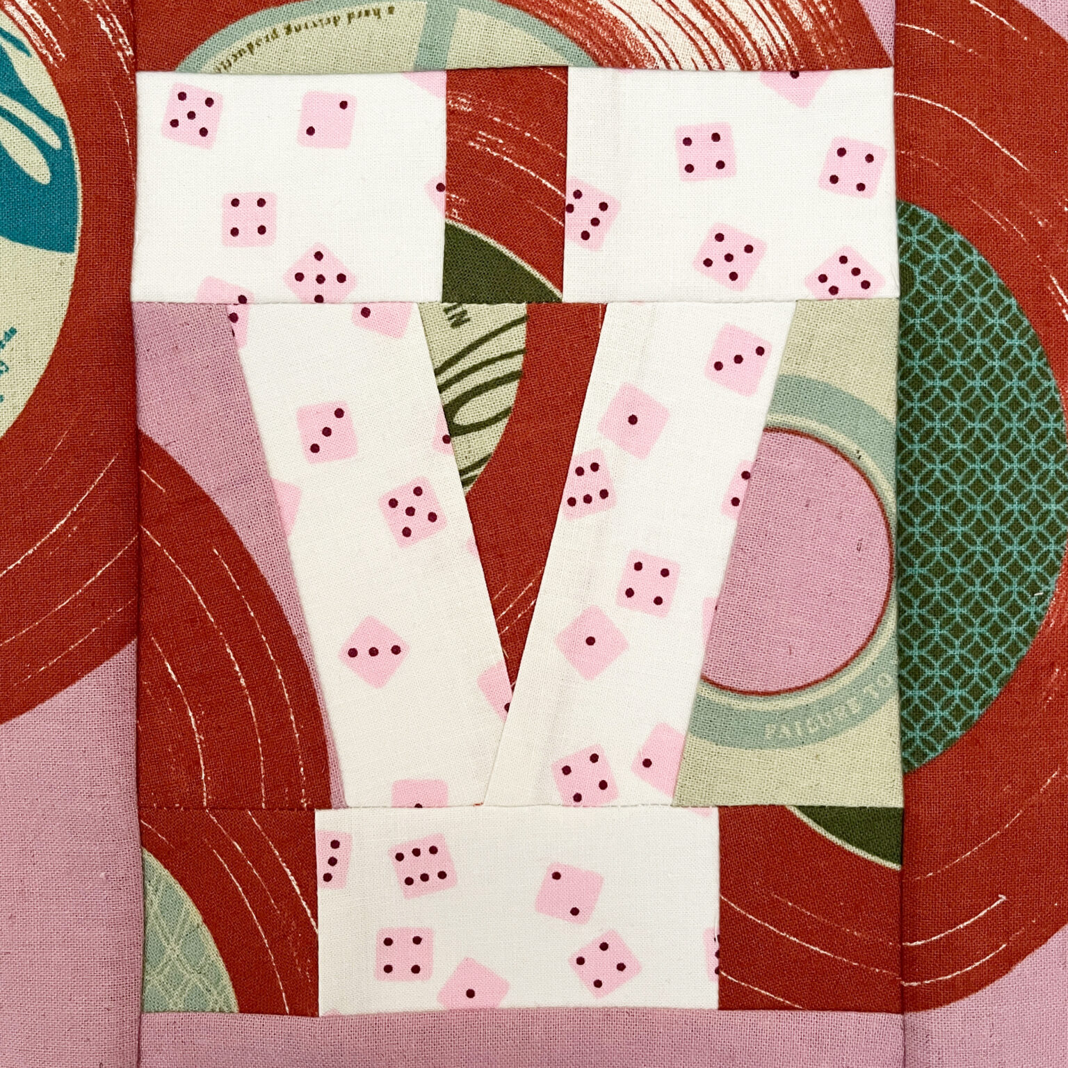 Quilt progress this week – Patch + Dot