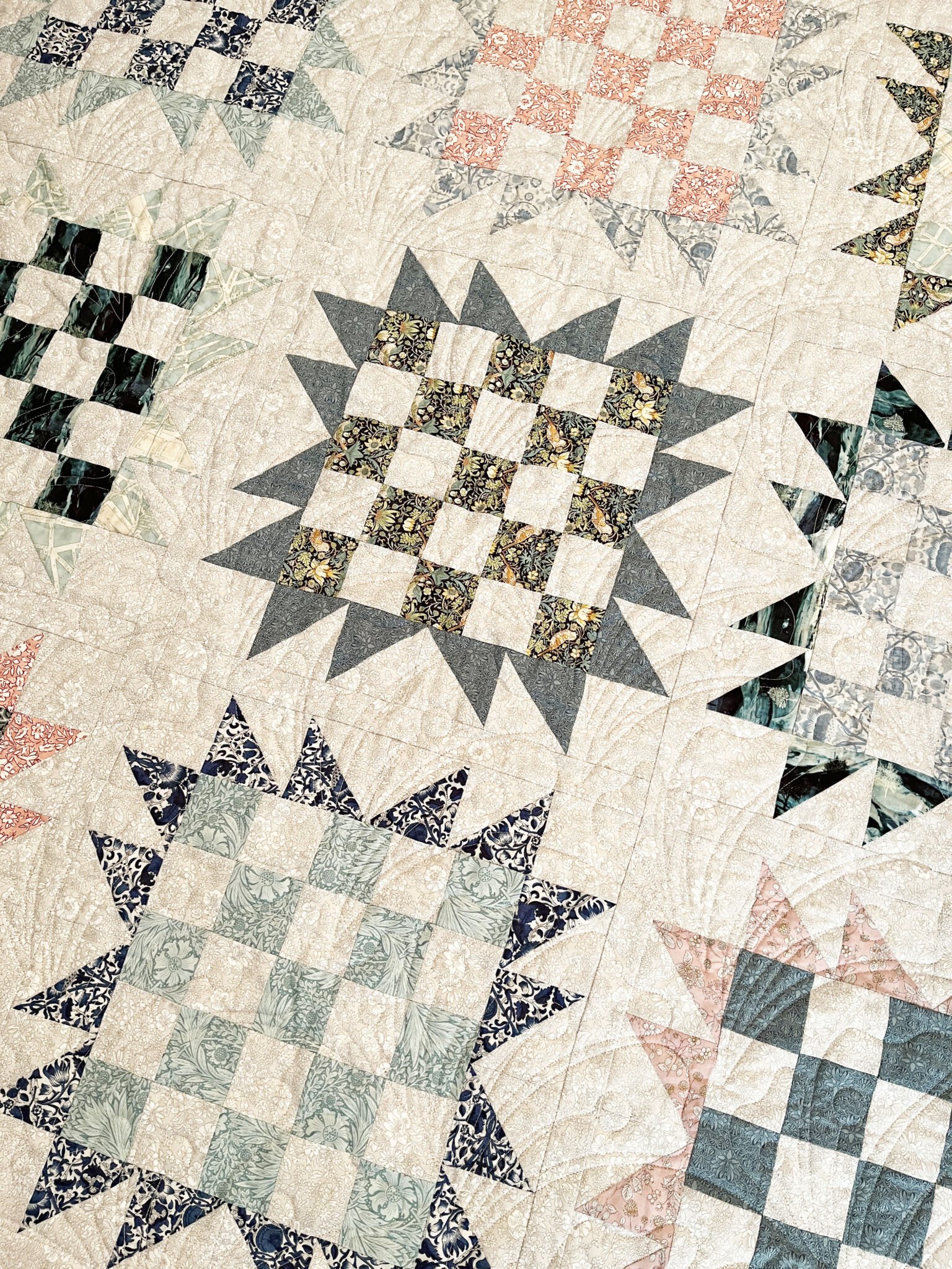 Sunflower Patch Quilt (the Liberty of London one) – Patch + Dot