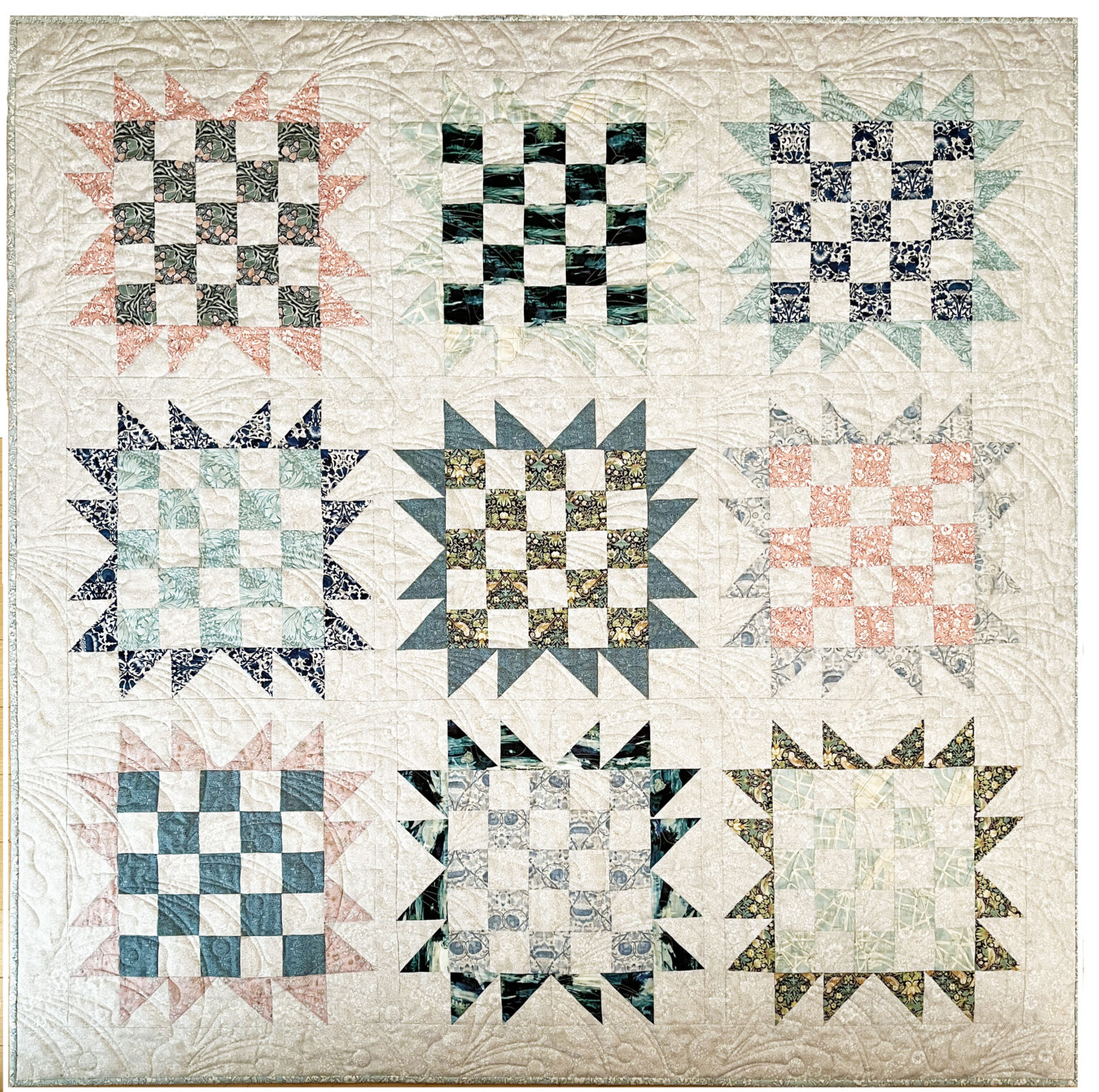 Sunflower Patch Quilt (the Liberty of London one) – Patch + Dot