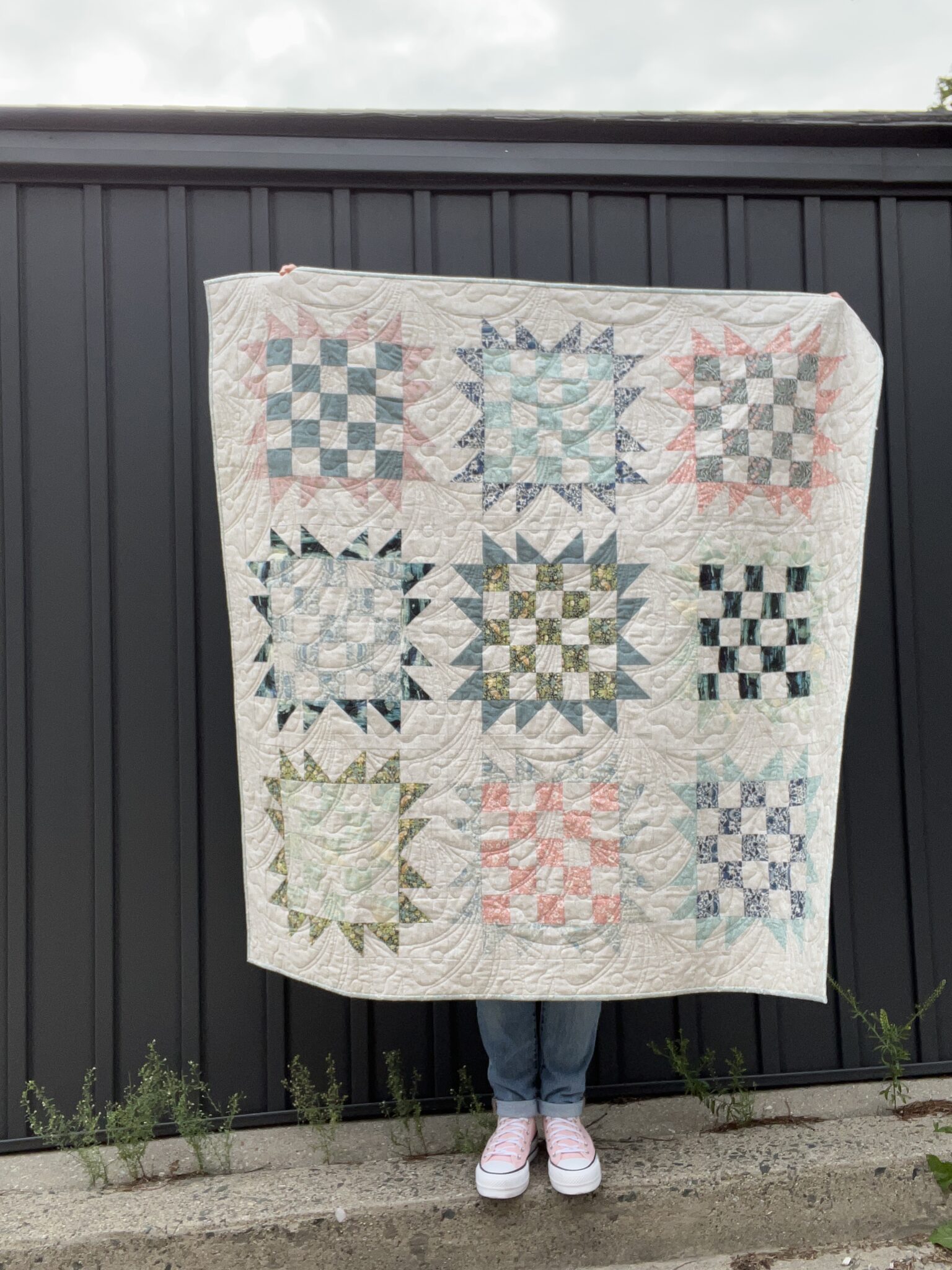 Sunflower Patch Quilt (the Liberty of London one) – Patch + Dot