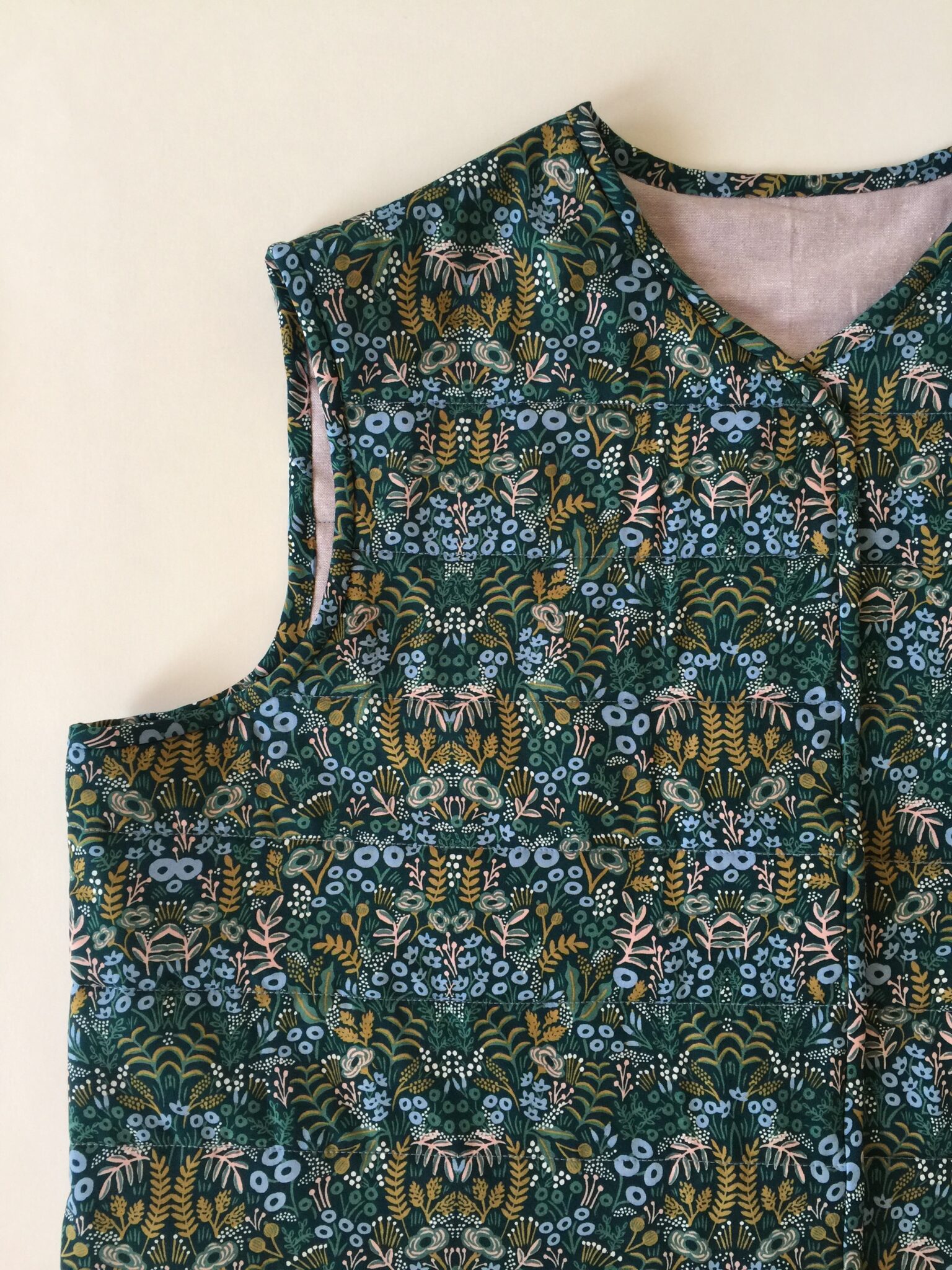 Quilted Vest Pattern – Patch + Dot