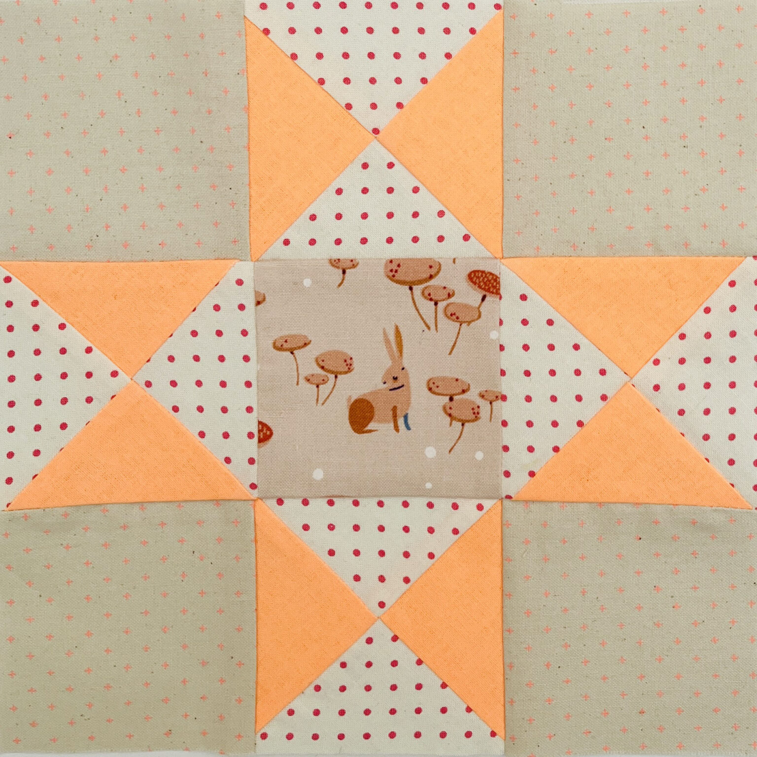 Ohio Star Quilt Block Tutorial – Patch + Dot