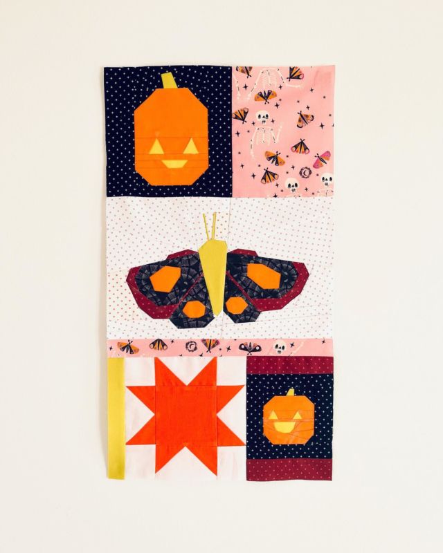 Monarch Flight Quilt pattern ⋆ Patch + Dot
